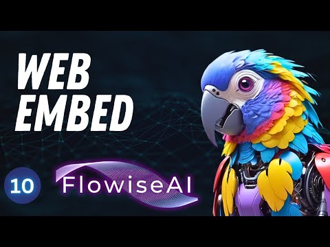 Adding AI Chatbots to Websites - FlowiseAI Tutorial #10