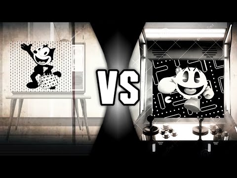 Felix The Cat Vs Pac-Man (DreamWorks Vs Bandai Namco) Fan Made Death Battle Trailer