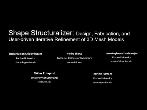 (CHI 2019) Shape Structuralizer