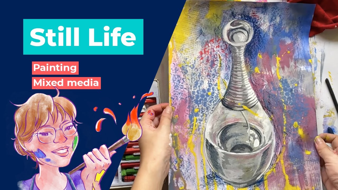 Mixed media still life