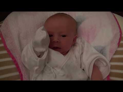 Cute Baby Girl Gets Lecture on Communication Skills