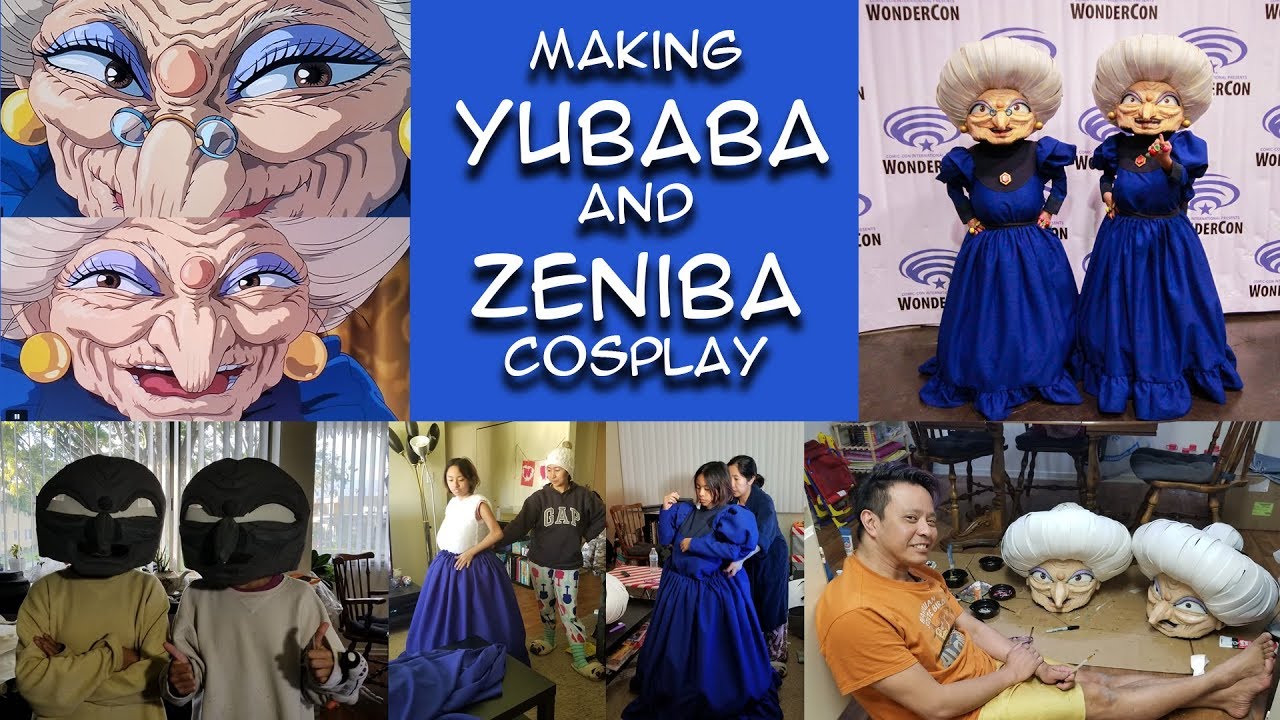 Making Yubaba & Zeniba Cosplay