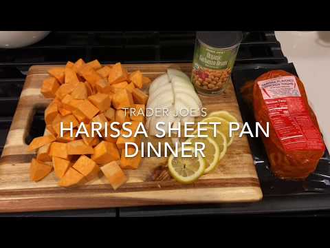 Sheet Pan Dinner Harissa Chicken