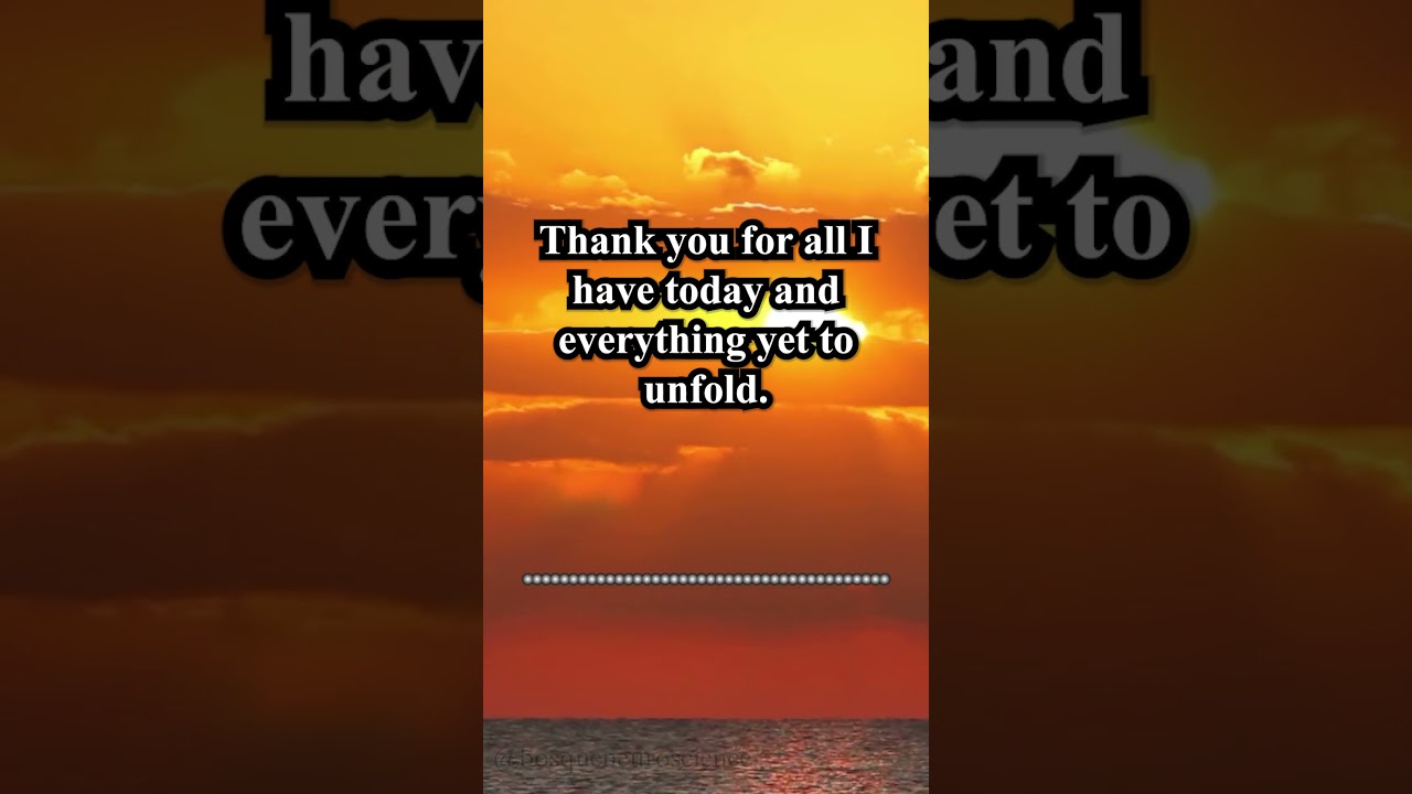 Thank You Affirmations | Positive Affirmations for Gratitude | Peaceful Positive Affirmations