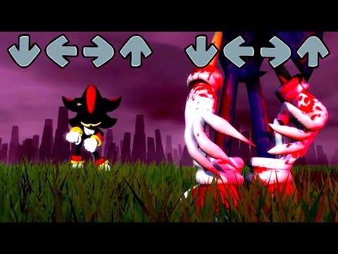 HORROR Sonic EXE Friday Night Funkin' be like KILLS Dr.Eggman + 3D - FNF (Part 2)