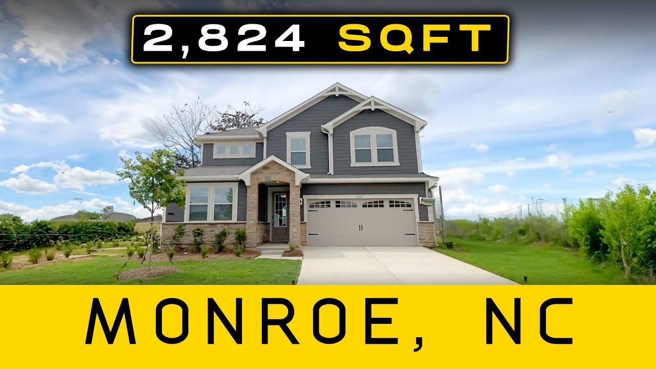 Monroe, NC Home Tour: The Sequoia Single-Family Home in Waxhaw Landing