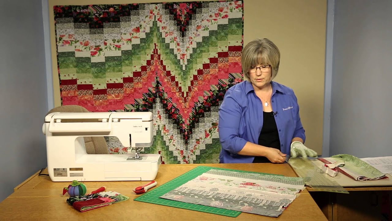Quilting Quickly: Fire & Ice Bargello Quilt Pattern
