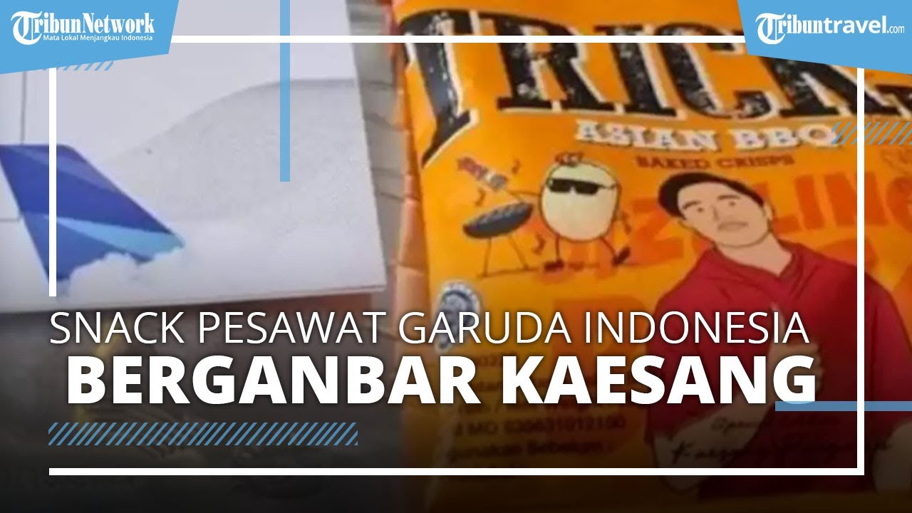 Tanggapan Maskapai setelah Snack Pesawat Garuda Indonesia Bergambar ...
