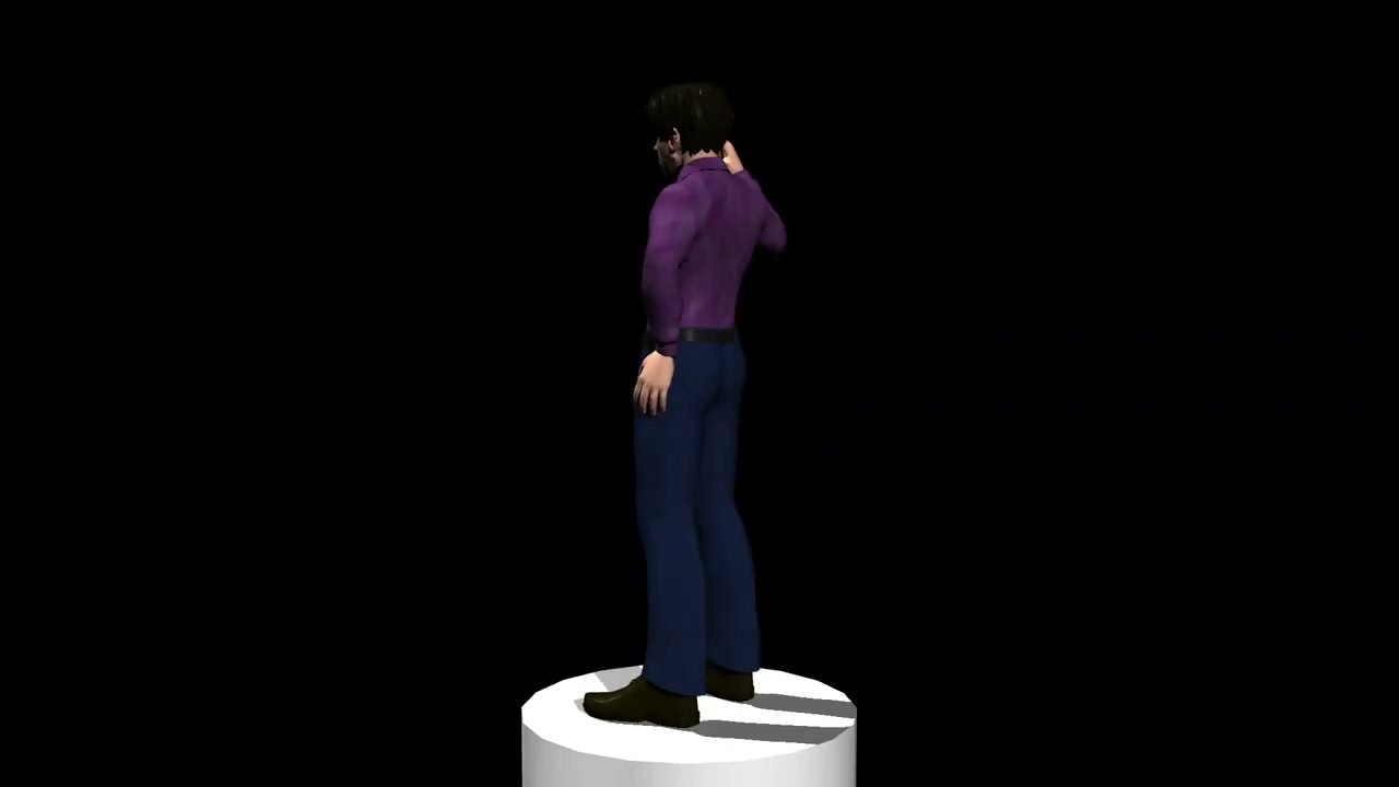 Michael Afton Adult Model Rig Face
