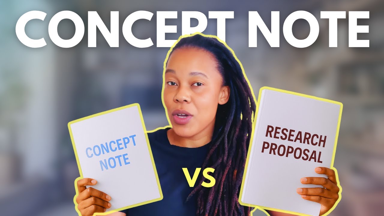 Concept Note or Research Proposal? Most Students Get This Wrong