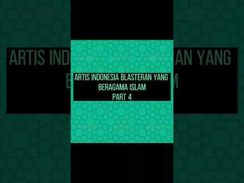 ARTIS INDONESIA BLASTERAN YANG BERAGAMA ISLAM PART 4 #shorts