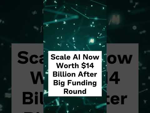 Scale AI Now Worth $14 Billion After Big Funding Round #facts #aitechnology #ai #funding #scale
