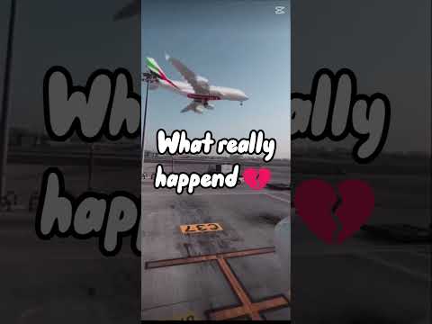 So tragic |Emirates Flight 187 #planegeek #airplanegeek #landing #aviation#crash #avgeek #plane
