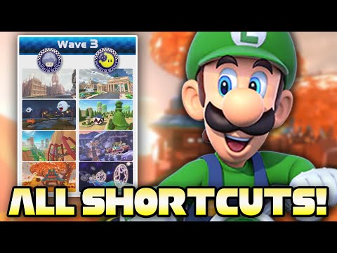 All Wave 3 Shortcuts YOU NEED TO KNOW in Booster Course Pass DLC! Mario Kart 8 Deluxe