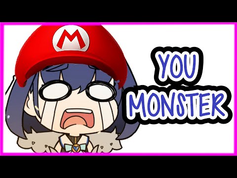 Kronii Suffering in Mario Kart【Ouro Kronii / Hololive EN】