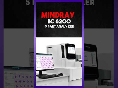 Mindray BC 6200 | 5 Part Hematology Analyzer