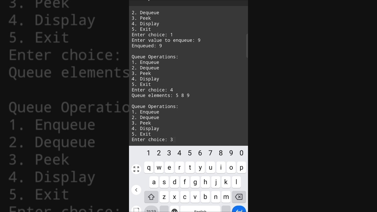 All Queue Operation in c done in one Code!Download code👇#shorts#cse#coding#study #fun#educational