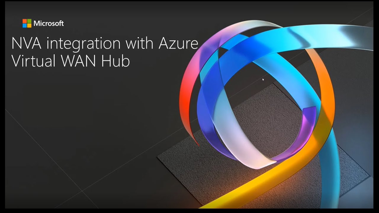 NVA Integration with Azure Virtual WAN Hub  (Managed NVA Overview)