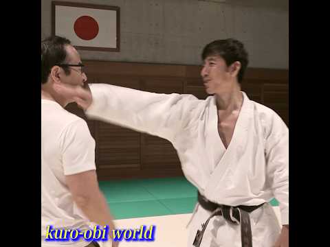 An attack that can never be blocked. Why? Tatsuya Naka #karate #karatedo