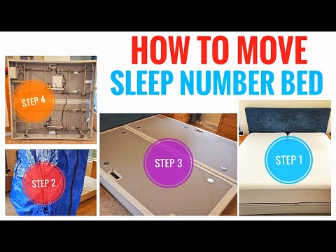 How To Move a Sleep Number Bed & Frame Very Easy!