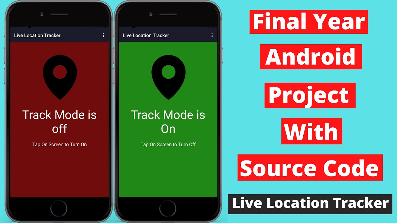 Final Year Android Project | Live Location Tracker | Source code