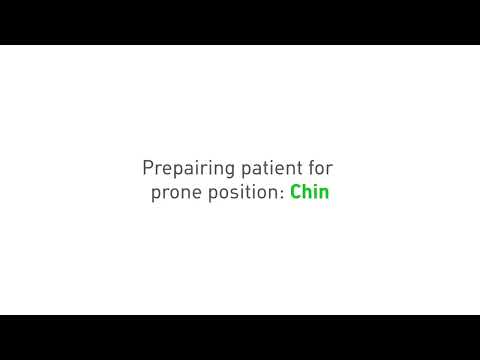 How to apply Mepilex Border Oval on the chin