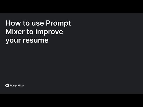 Prompt Mixer