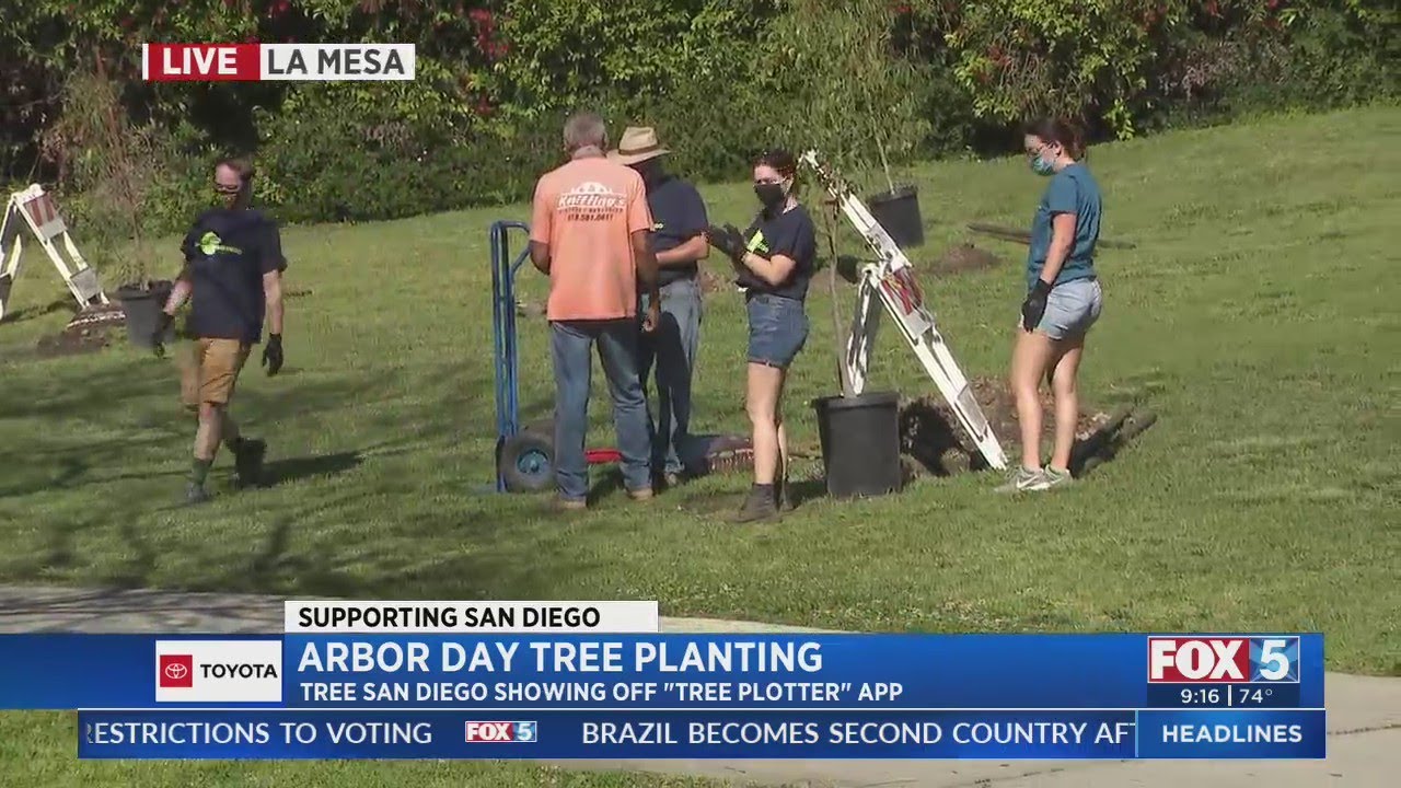 Organizations Partner To Plant Trees For Arbor Day
