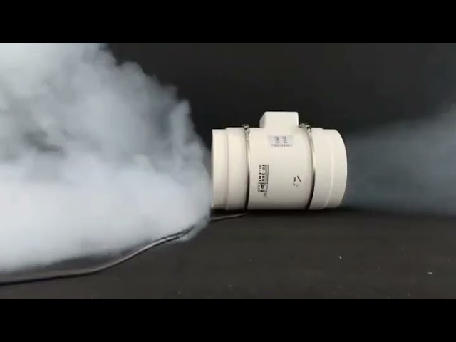 Mixed Flow Inline Fan - 100 mm Polypropylene Inline Duct Fan Trader ...