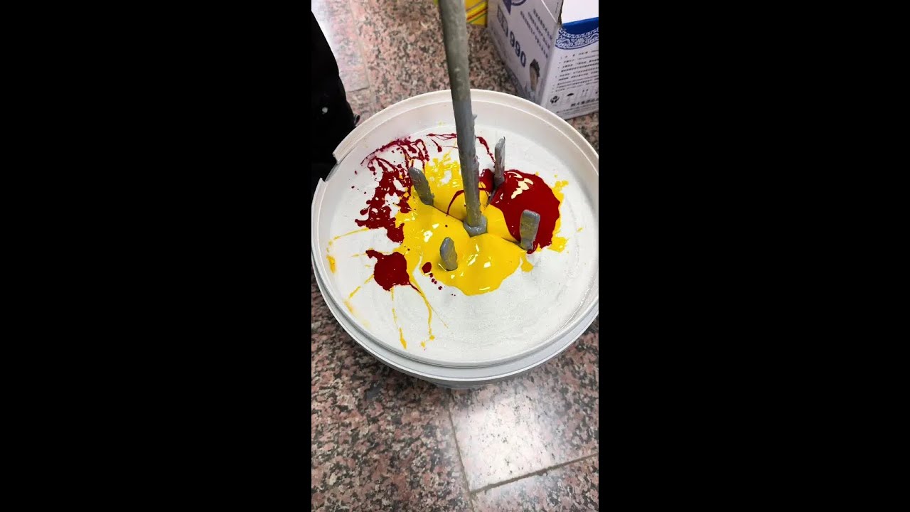 Latex Paint Coloring Video - Color Matching & Mixing