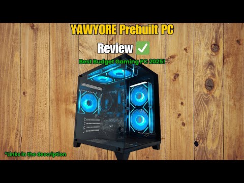 YAWYORE Prebuilt PC Review | Best Budget Gaming PC 2025! Ryzen 5 5600GT + 16GB RAM + 1TB Gen4 SSD