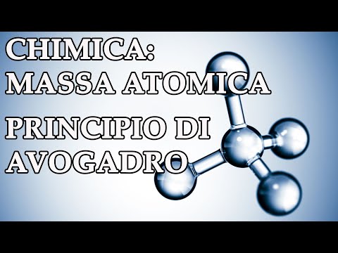 Massa atomica e massa molecolare, unità di massa atomica. Principio di Avogadro