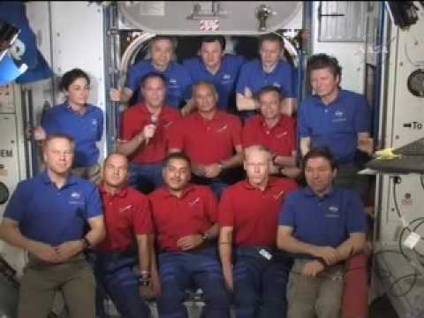 STS-128: JOINT CREW NEWS CONFERENCE-part 1-ALL ENGLISH