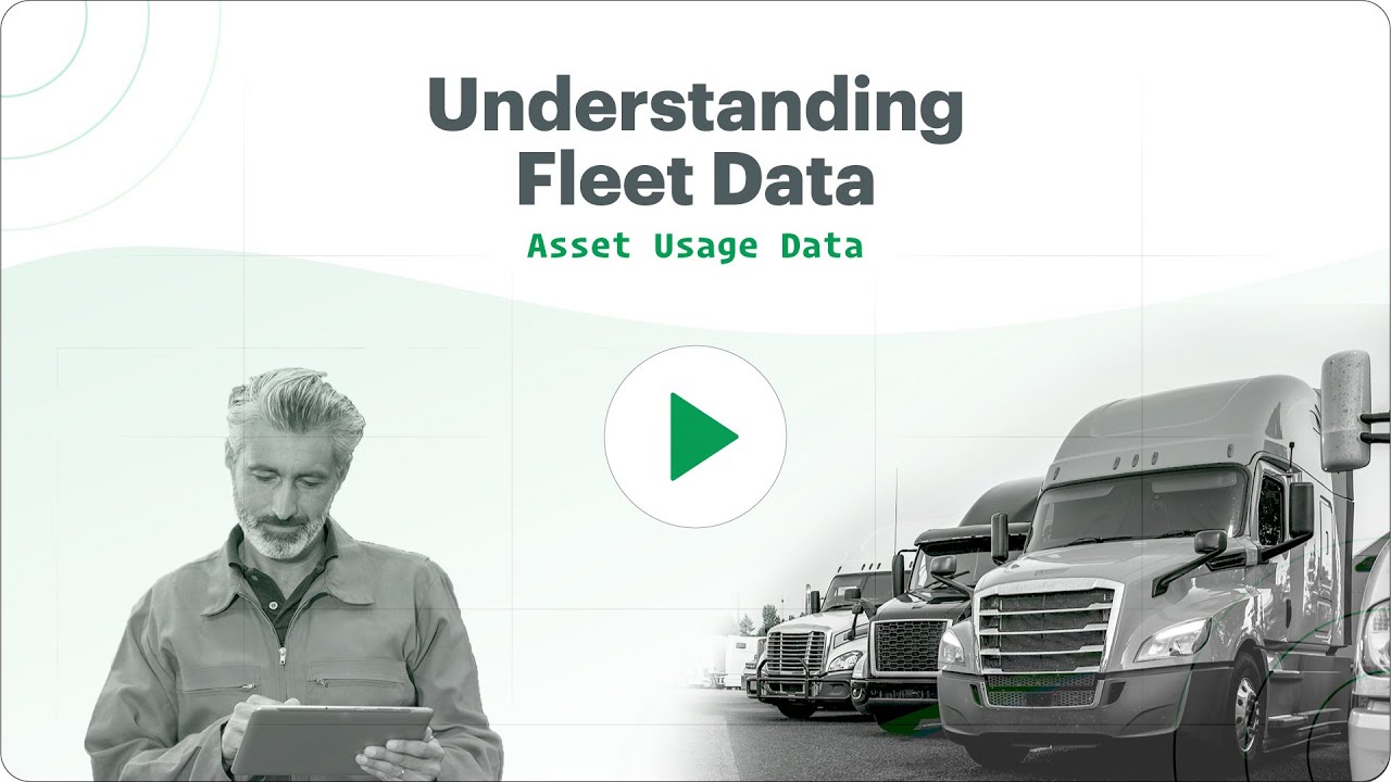How to organize and track your fleet's Asset Utilization Data | Understanding Fleet Data