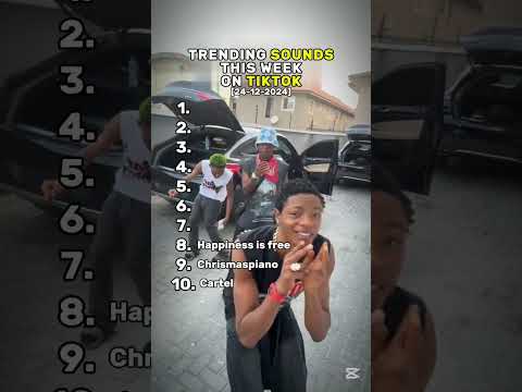 Trending songs this week on Nigerian TikTok. #music #topten #tiktokmusic #tiktoknigeria #musiclovers