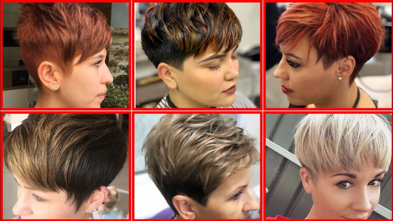 12x Prachtige Lange Pixie Dye Je Moet Zein - Korte Kapsels 2023|| Women Beauty Crack