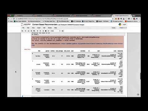 Hands-on Recommendation Systems with Python | 4. Building Content-Based Recommenders