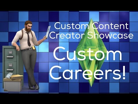 Sims 4 Custom Content Creator Showcase:Custom Careers!
