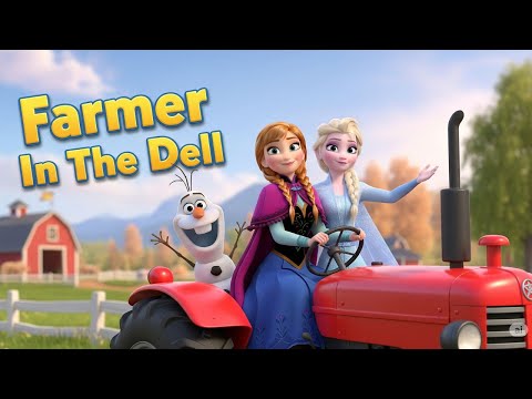 Farmer In The Dell - Elsa In The Dell - NURSERY RHYMES FOR KIDS