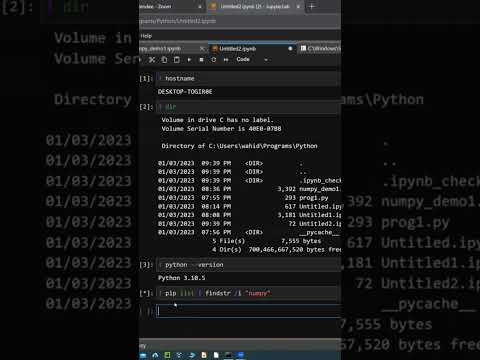 pip list