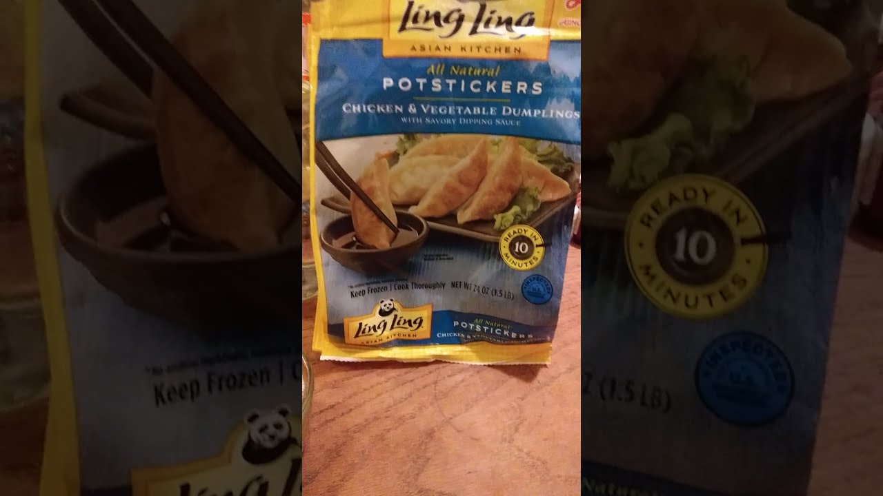 Ling Ling Asian Kitchen All Natural Chicken & Vegetable Potstickers  with Savory Dipping Review