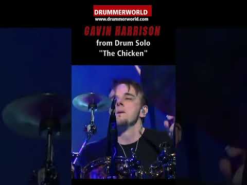 Gavin Harrison: SHORT from Drum Solo "The Chicken" #drummerworld #gavinharrison