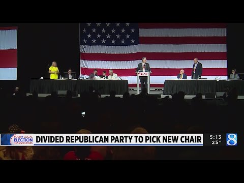 Divided Republican Party to pick new chair