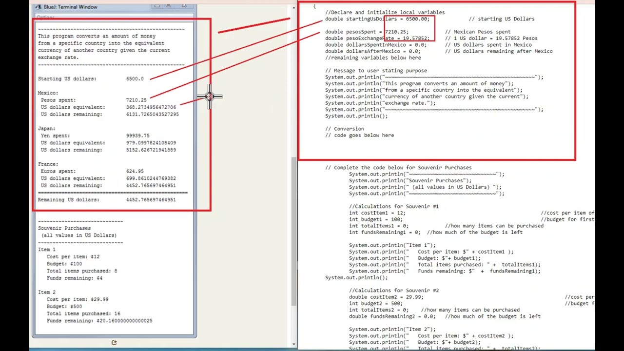International Currency Conversion Java Program