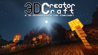 CreatorCraft 3D Texture Pack Para Minecraft 1.15.1, 1.14.4, 1.13.2, 1. ...