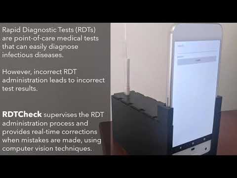 RDTCheck: A Smartphone App for Monitoring Rapid Diagnostic Test Administration