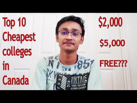 Top 10 Cheapest colleges in Canada | International Student | IamTapan