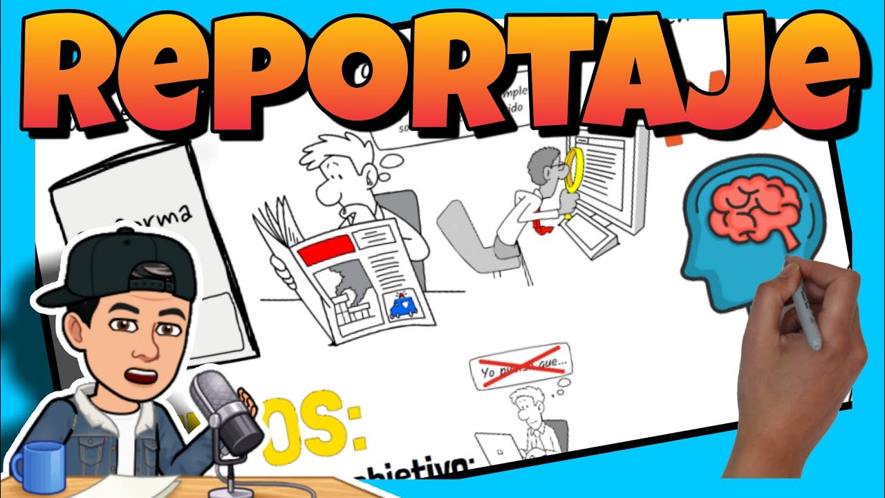 🎤 El REPORTAJE,  ESTRUCTURA y CARACTERÍSTICAS para NIÑOS