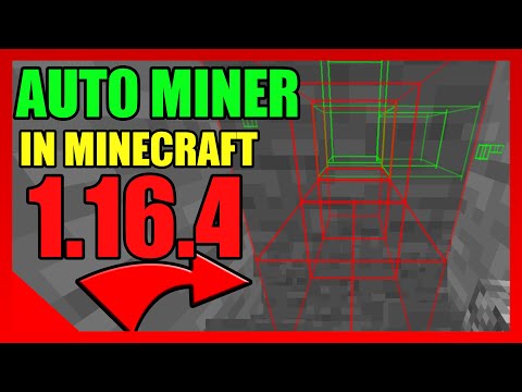 How To Get Auto Miner In Minecraft 1.16.5 (Forge) (UnBannable)