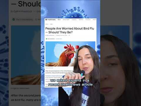 Should You Be Concerned About Bird Flu? What Science Tells Us #shorts #healthnews